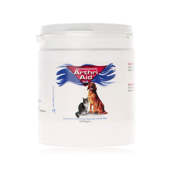 Nutriscience ArthriAid HA Powder- 400g – VetMedi.co.uk