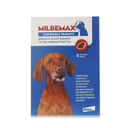 Milbemax Worming Tablets for Dogs (Chewable) – VetMedi.co.uk