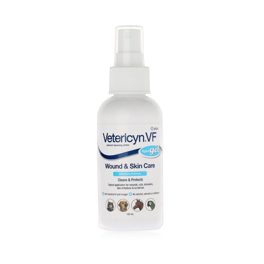 Vetericyn VF Hydrogel Wound & Skin Care Spray - 120ml – VetMedi.co.uk