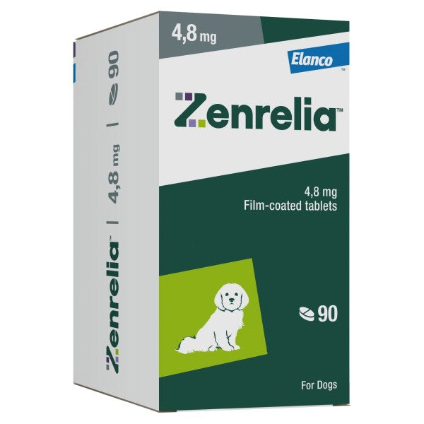 Zenrelia 4.8mg Film-coated Tablets for Dogs – VetMedi.co.uk