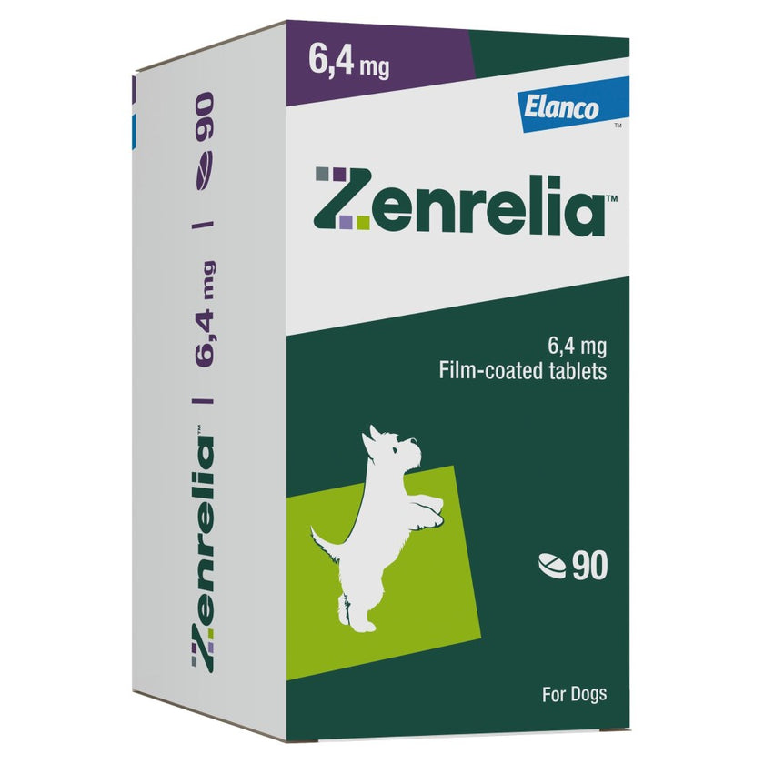 Zenrelia 6.4mg Film-coated Tablets for Dogs – VetMedi.co.uk