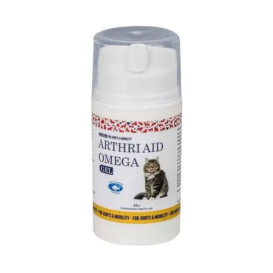Arthri Aid Omega Cat Gel 50ml - Oral Supplement For Joints – VetMedi.co.uk