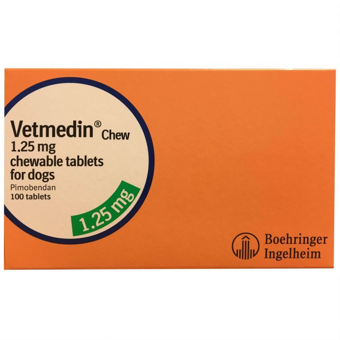 Vetmedin® Chewable Tablets for Dogs 1.25mg – VetMedi.co.uk