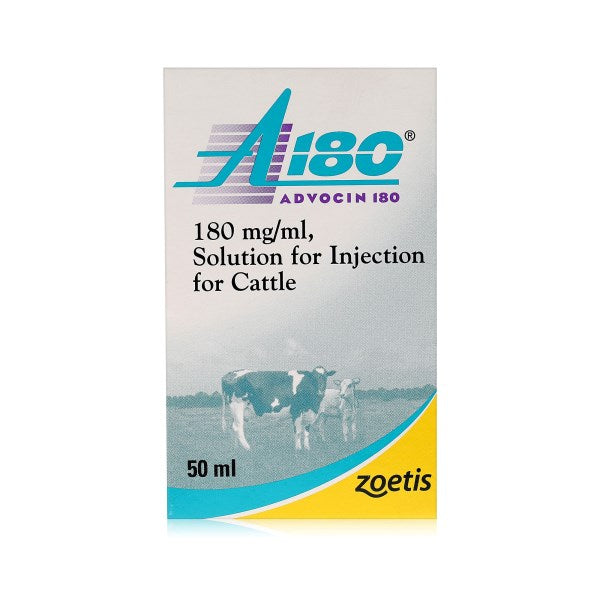 Advocin 180mg/ml Solution for Injection 50ml – VetMedi.co.uk