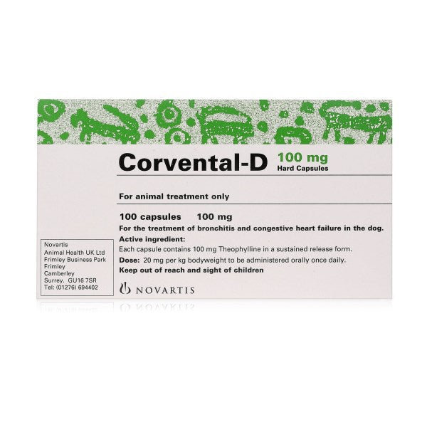 Corvental-D Hard Capsules (per tablet) – VetMedi.co.uk