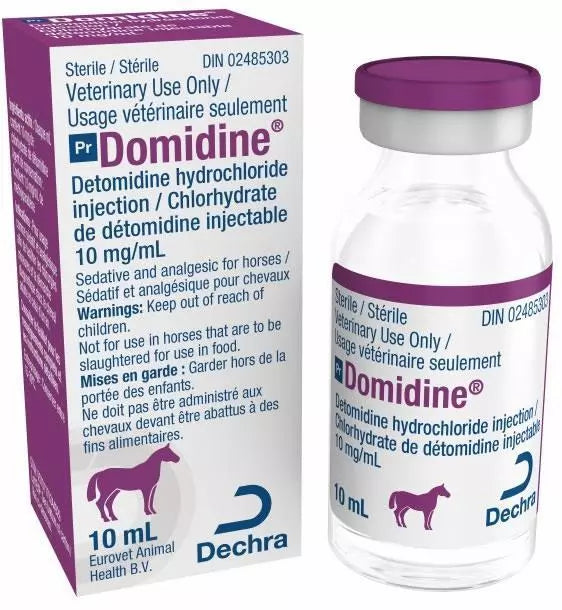 Domidine 10mg/ml – VetMedi.co.uk
