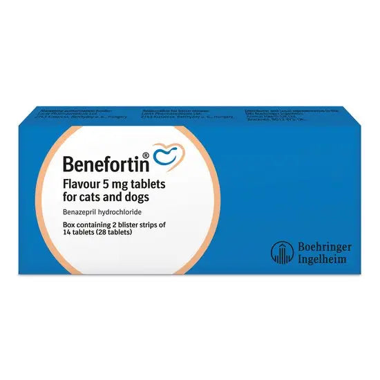 Benefortin Tablets for Cats and Dogs (5mg)
