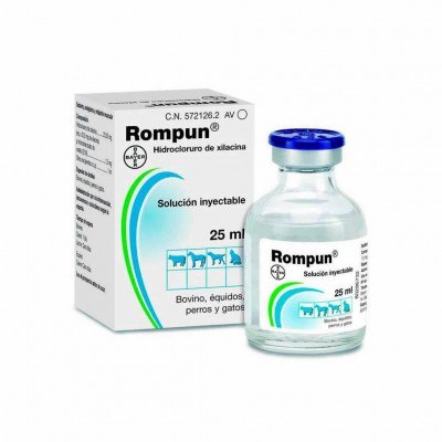 Rompun 2% Injection 25ml – VetMedi.co.uk