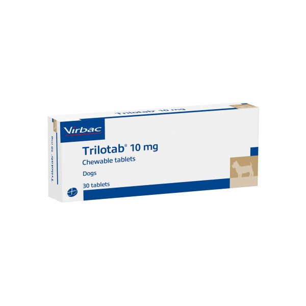 Trilotab® Chewable Tablets for Dogs 10mg x 30 – VetMedi.co.uk