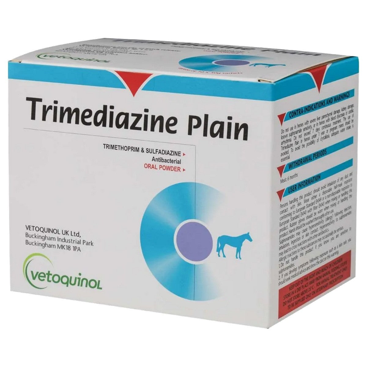 Trimediazine Plain 10 sachets – VetMedi.co.uk